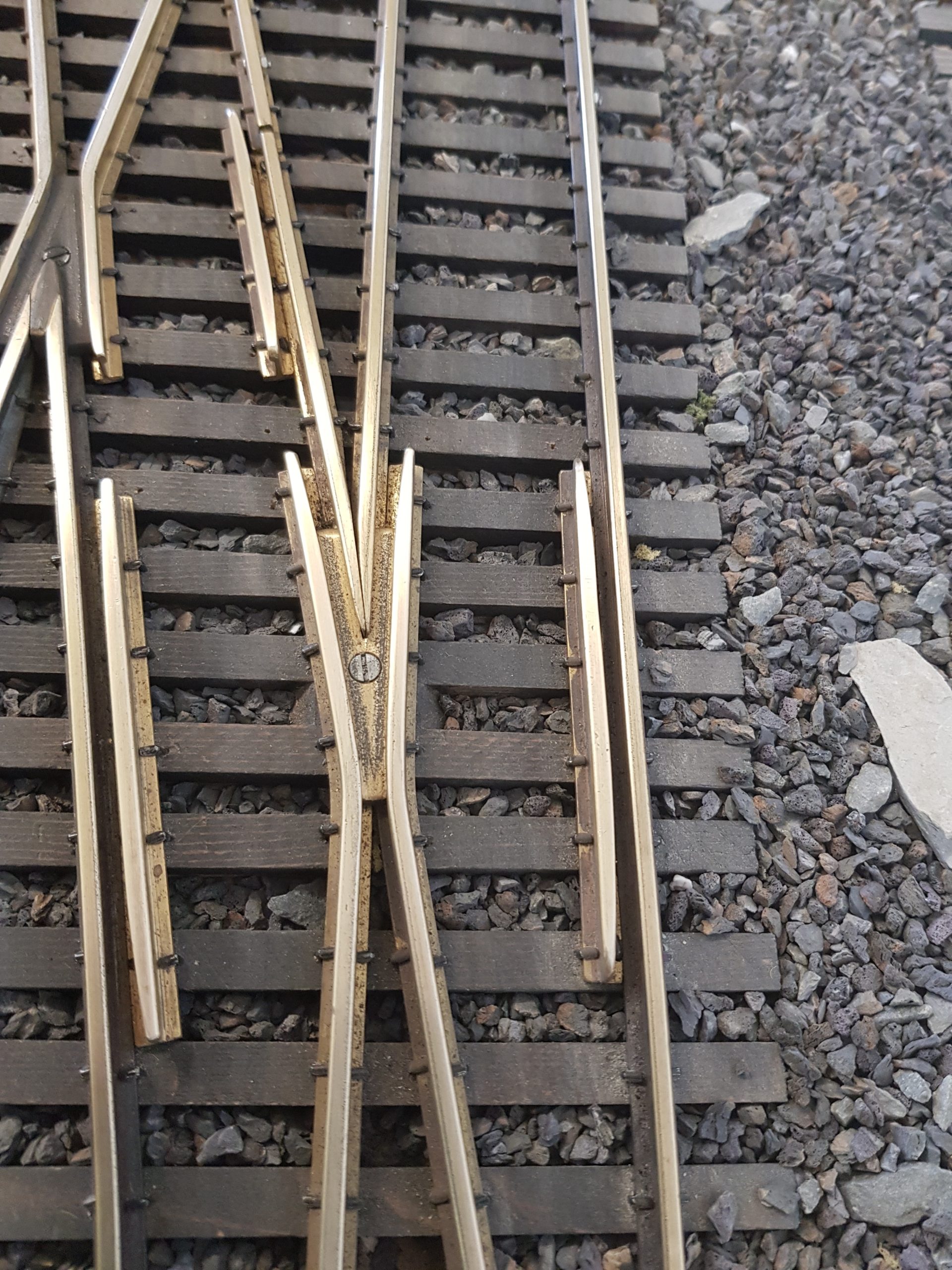 Weichen in Selbstbauweise «Scratchbuild» – US G-Scale Friends Switzerland