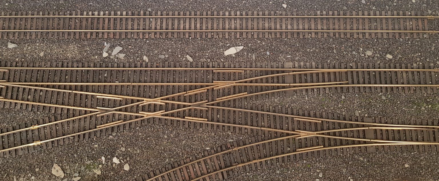 Weichen in Selbstbauweise «Scratchbuild» – US G-Scale Friends Switzerland